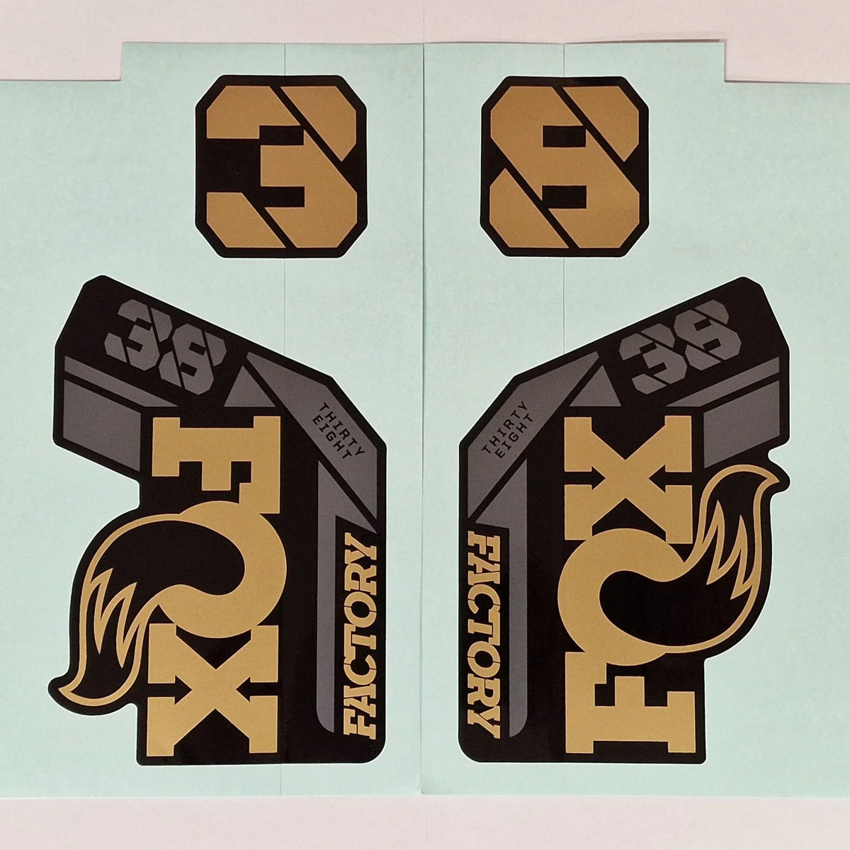 Sticker 2025, 38, F-S, Kashima/Gray Logo Shiny Black Fork – Cross Mountain