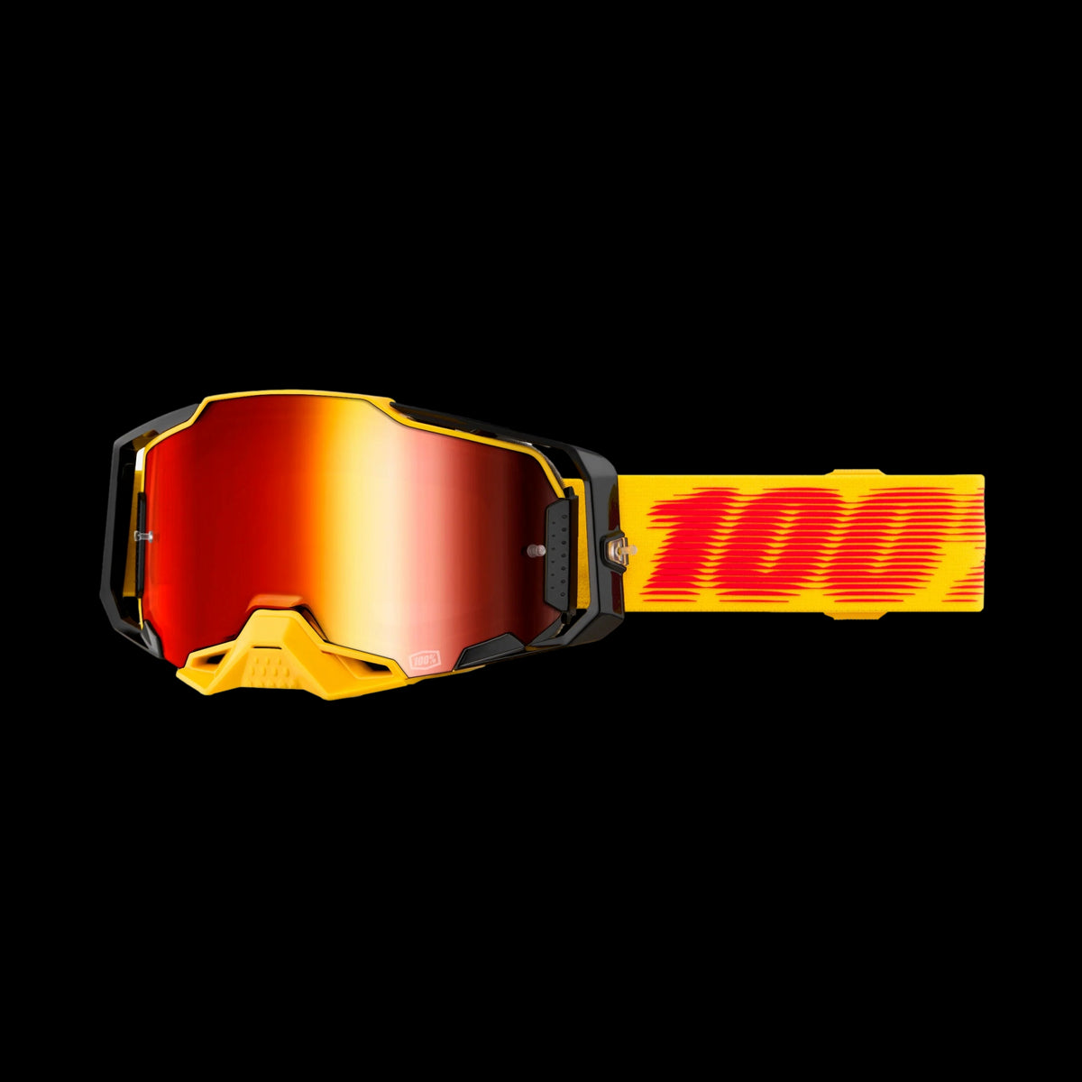 Antiparra 100% Armega Goggle Tetsu - Mirror Red Lens – Cross Mountain