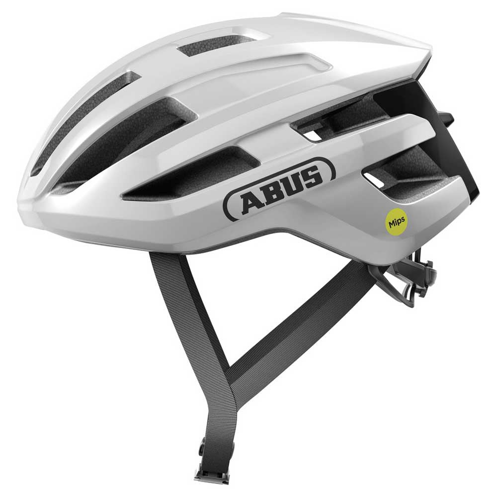 Casco Bicicleta Abus Powerdome Mips Blanco – Cross Mountain